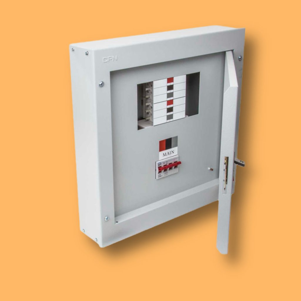 4 Way TP+N Distribution Board with 125A Incomer - CPN