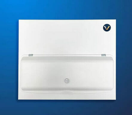 VERSO 8 Way Consumer Unit With 100 Amp Main Switch