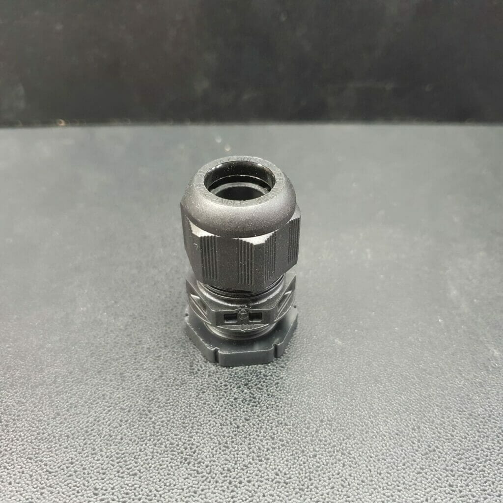 Wiska 20mm Stuffing Gland - Black